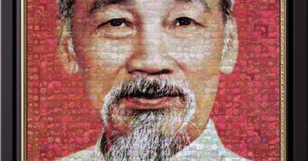 Institute of Economics - Culture and Arts with a Portrait of Uncle Ho ...